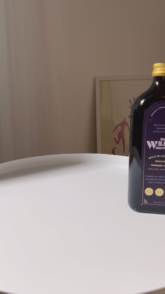 Certified Organic Wild Blueberry Juice - 500ml – Mt. Wilder Berries